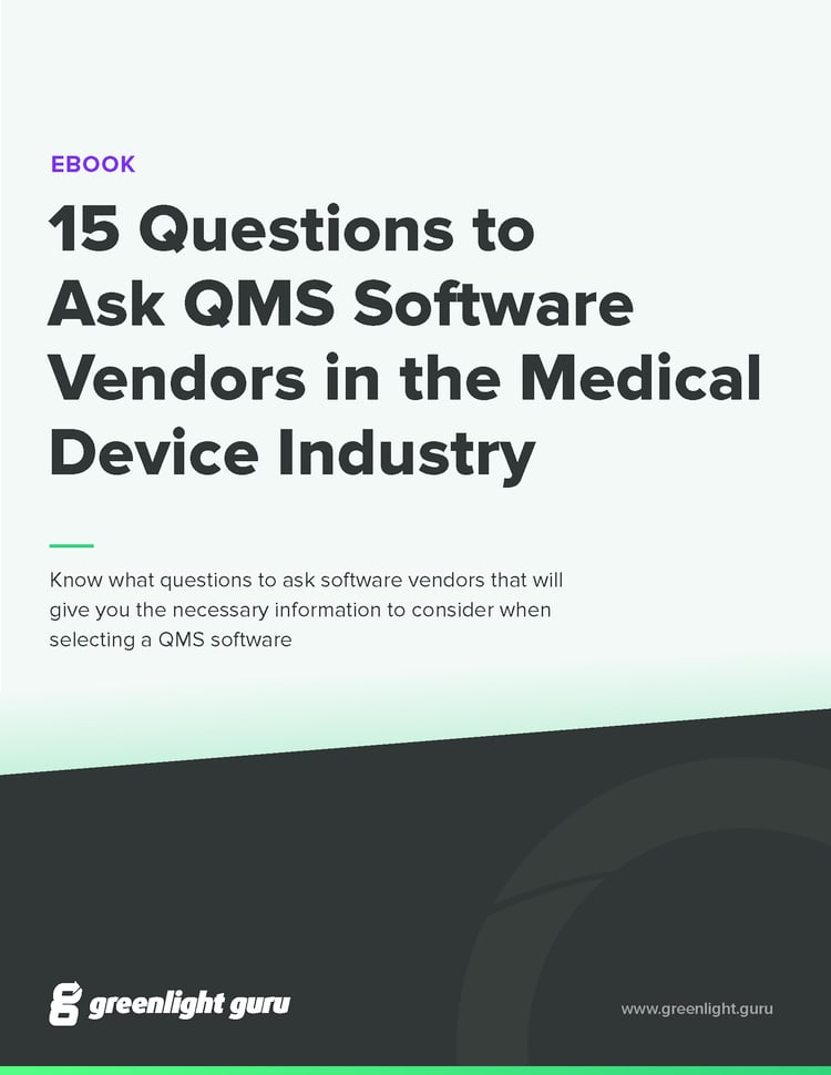 15 Questions to Ask QMS Software Vendors in the Medical Device Industry