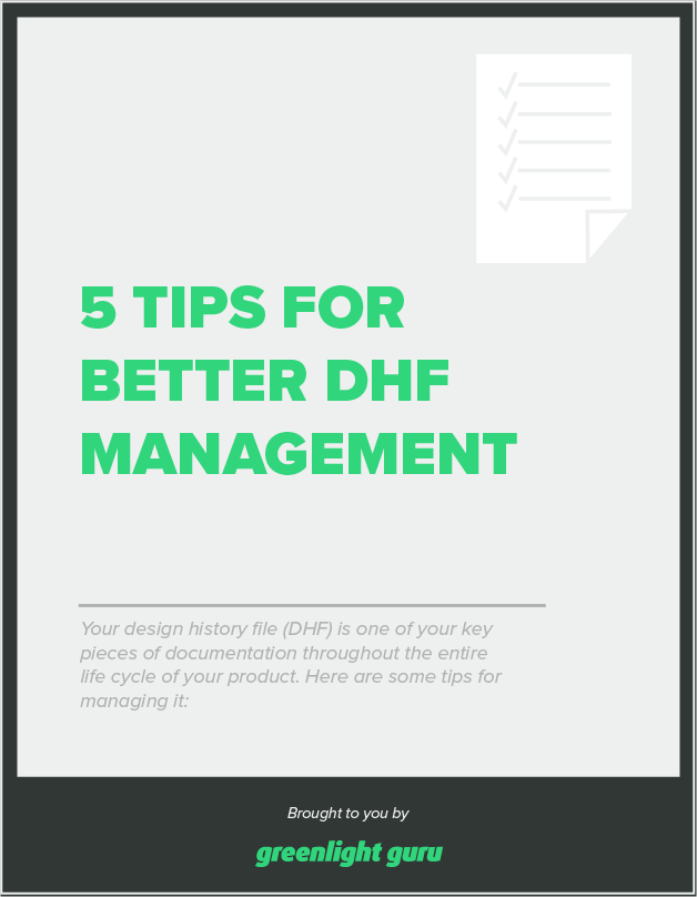 5 Tips for DHF Management - Free Download