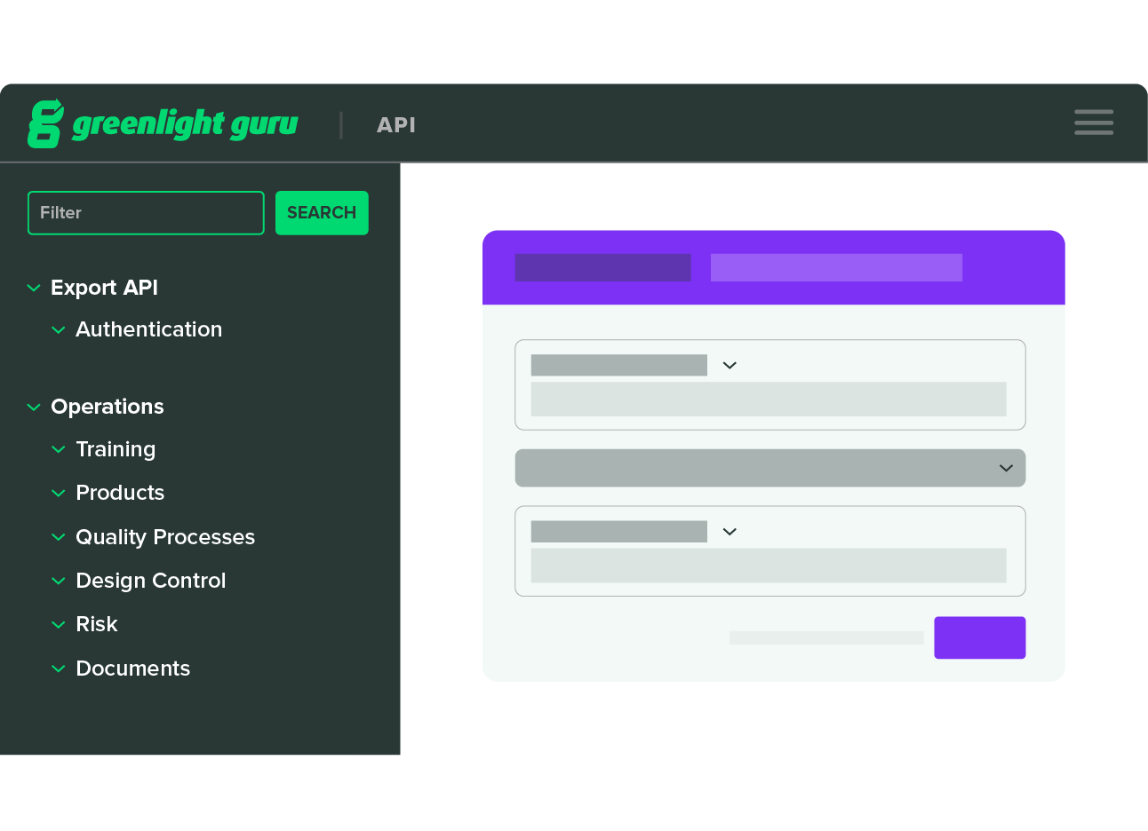 API & Integrations | Greenlight Guru