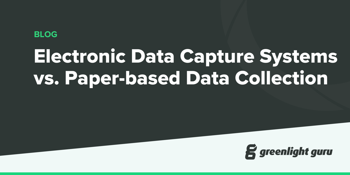 Electronic Data Capture Systems vs. Paper-based Data Collection