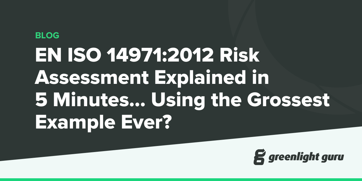 EN ISO 14971:2012 Risk Assessment Explained in 5 Minutes… Using the ...