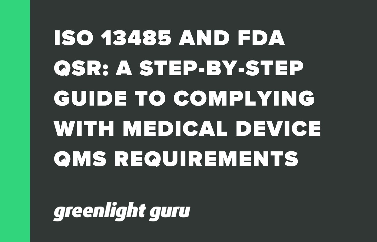 FDA QSR | Greenlight Guru
