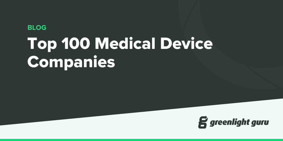 Top 100 Medical Device Companies in the World [+Free Chart]