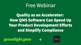 eQMS Software (Quality Management System) for Medical Devices ...