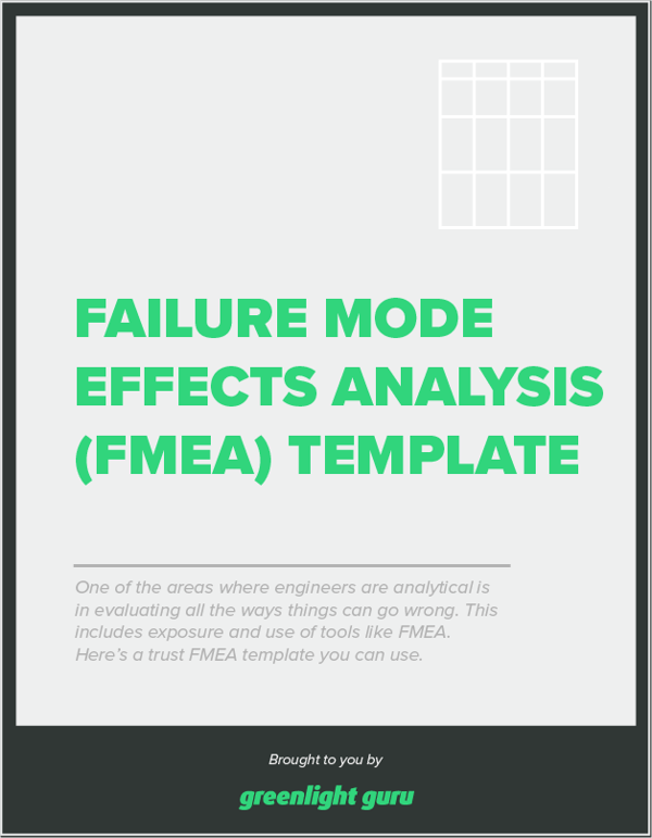 Failure Mode Effects Analysis (FMEA) Template - Free Download