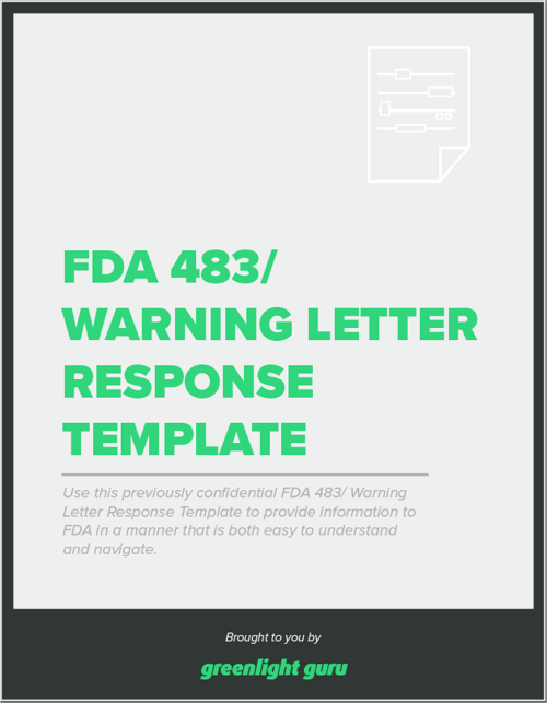 FDA Form 483 Observations and Warning Letters - What’s the Difference?