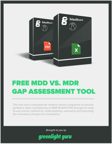 MDD vs. MDR Gap Assessment Tool - Free Download