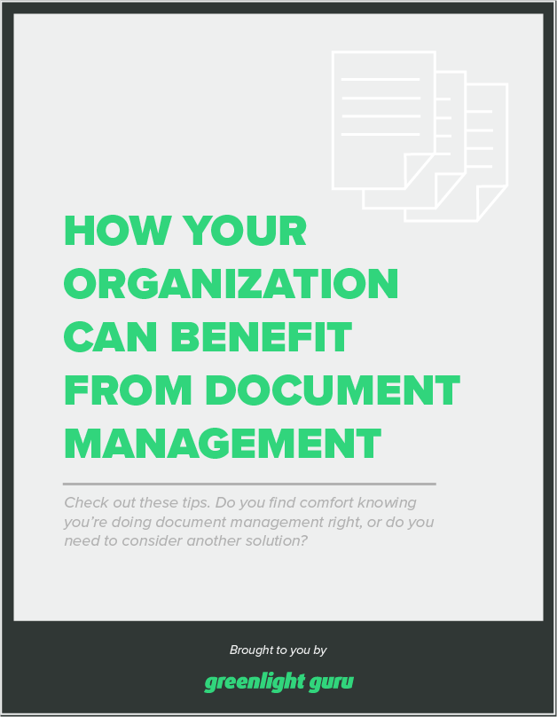 Let The Document Tell The Story: Document Management Best Practices