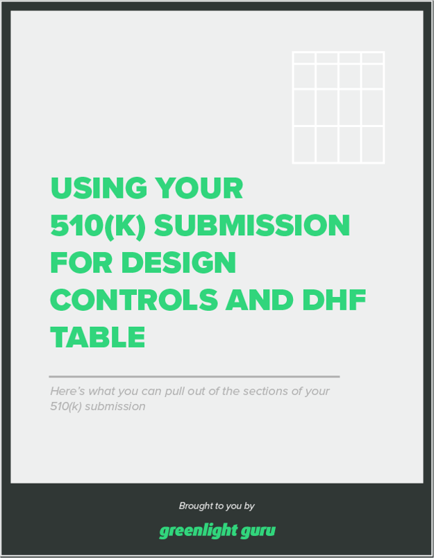 How the Design Control Process Applies to a 510(k) Premarket Notification