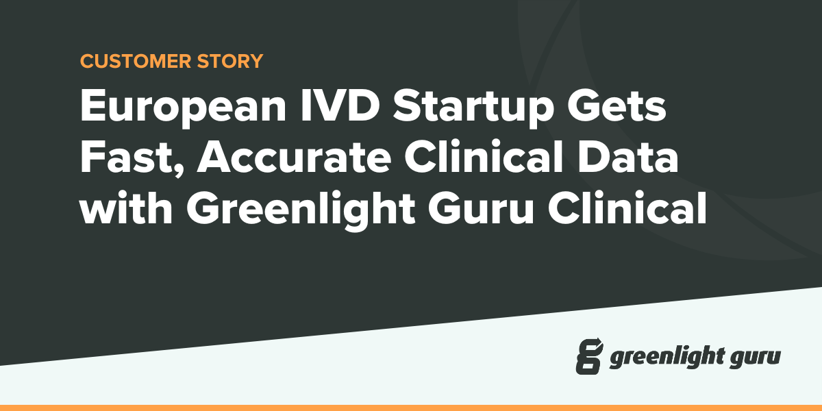 European IVD Startup Gets Fast, Accurate Clinical Data