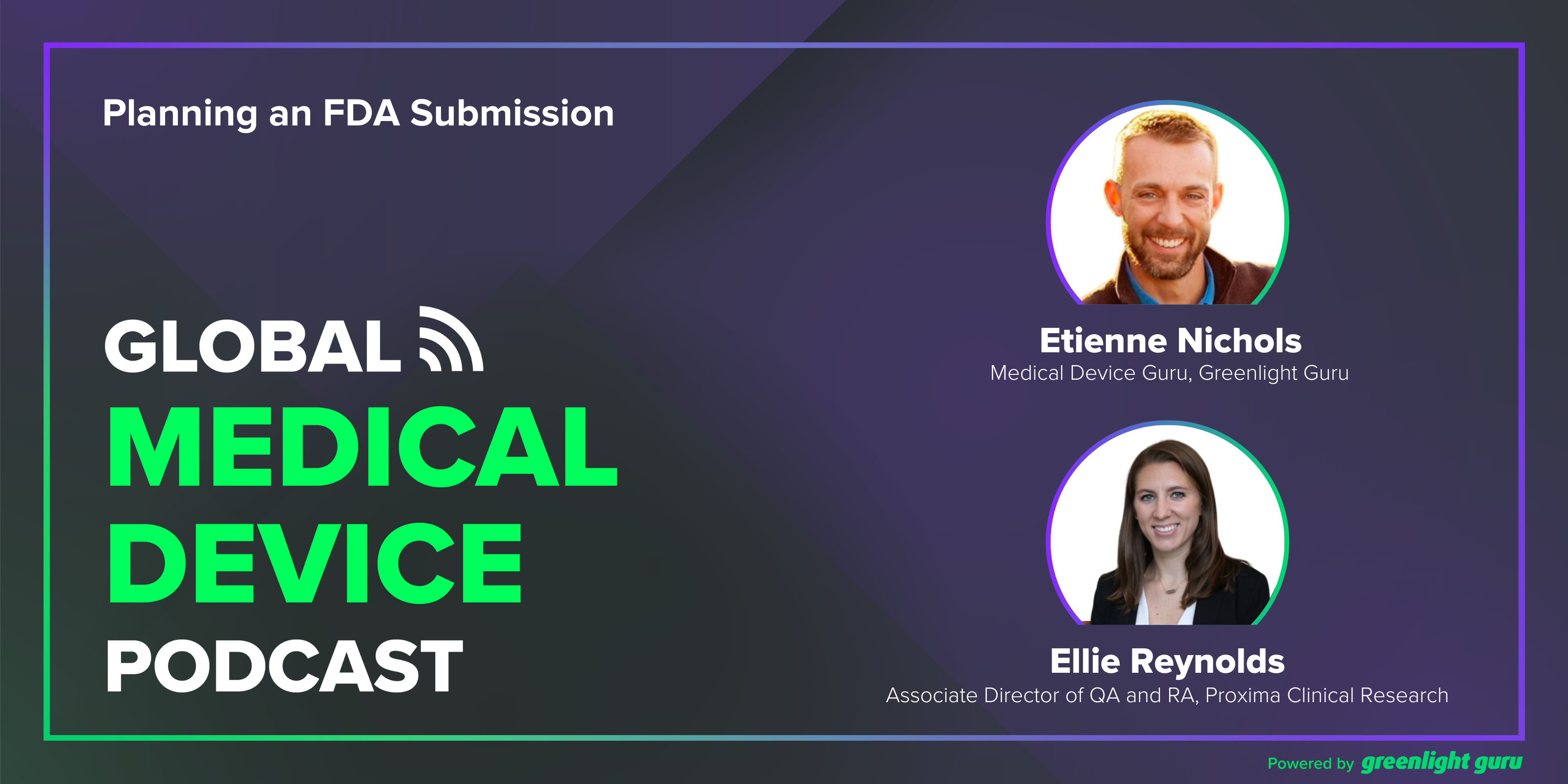 Planning an FDA Submission