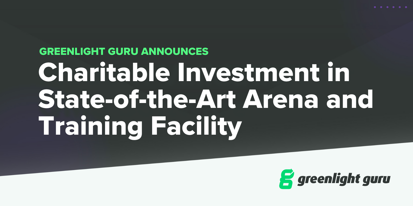 Greenlight Guru Invests in State-of-the-Art Arena and Training Facility ...