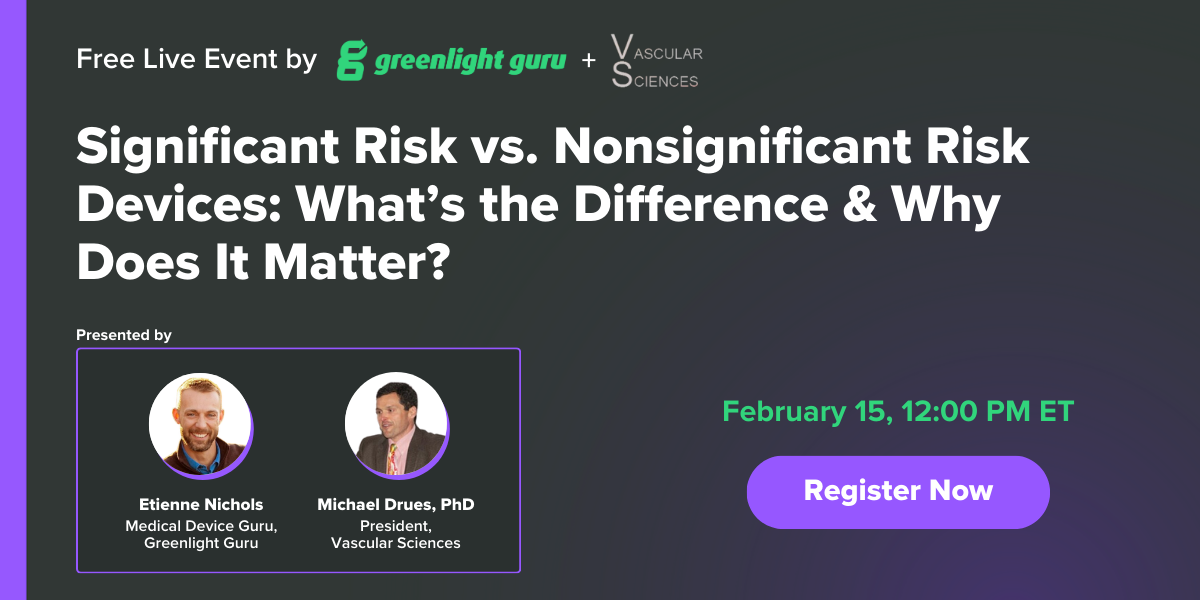 Significant Risk vs. Nonsignificant Risk Devices: What’s the Difference ...