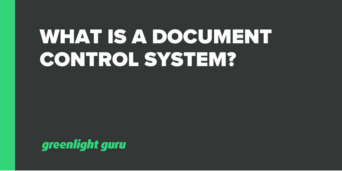 What is a Medical Device Document Control System?