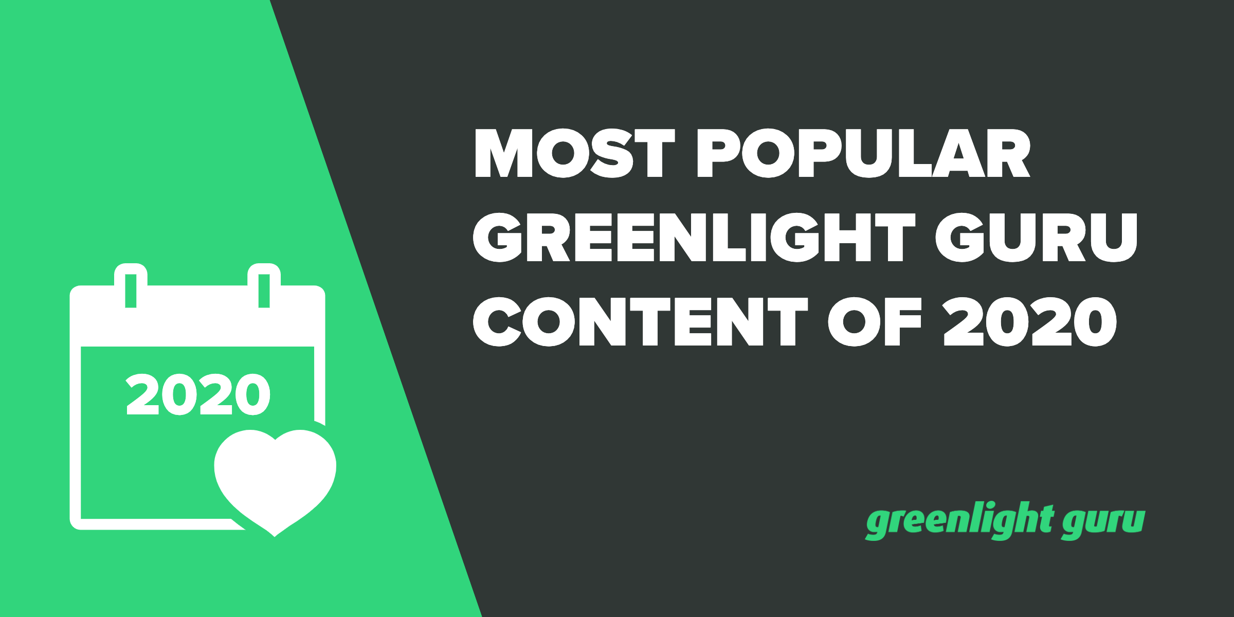 Most Popular Medical Device Content in 2020 from Greenlight Guru